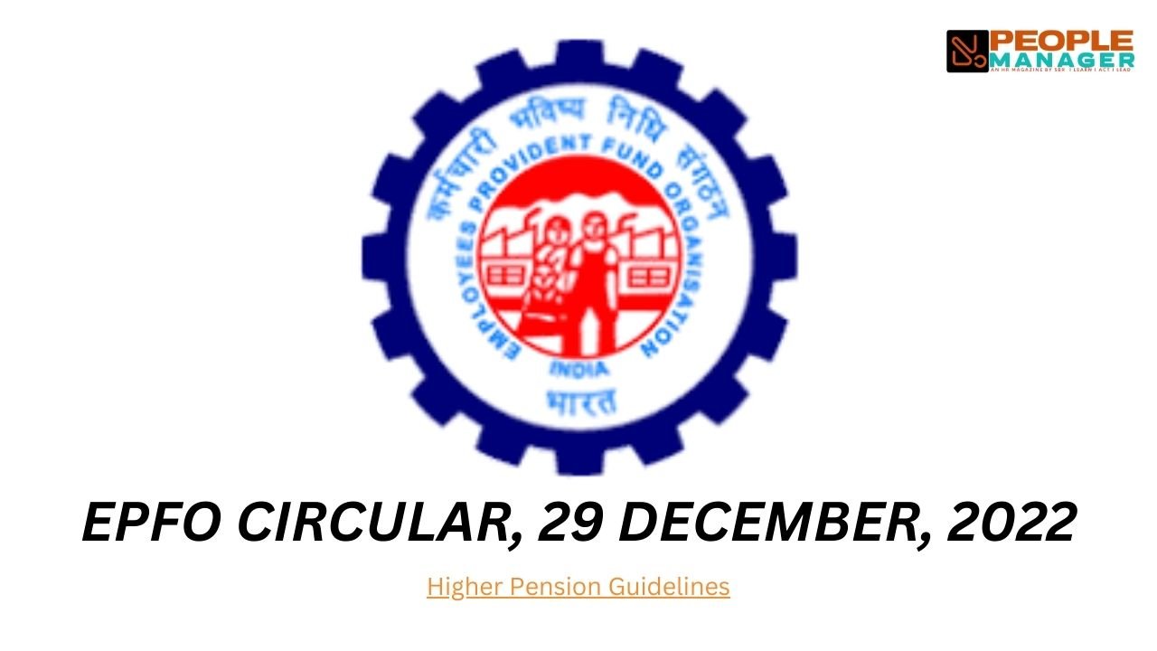 EPFO Circular on Implementing Supreme Court Order on Higher Pension - PEOPLE MANAGER